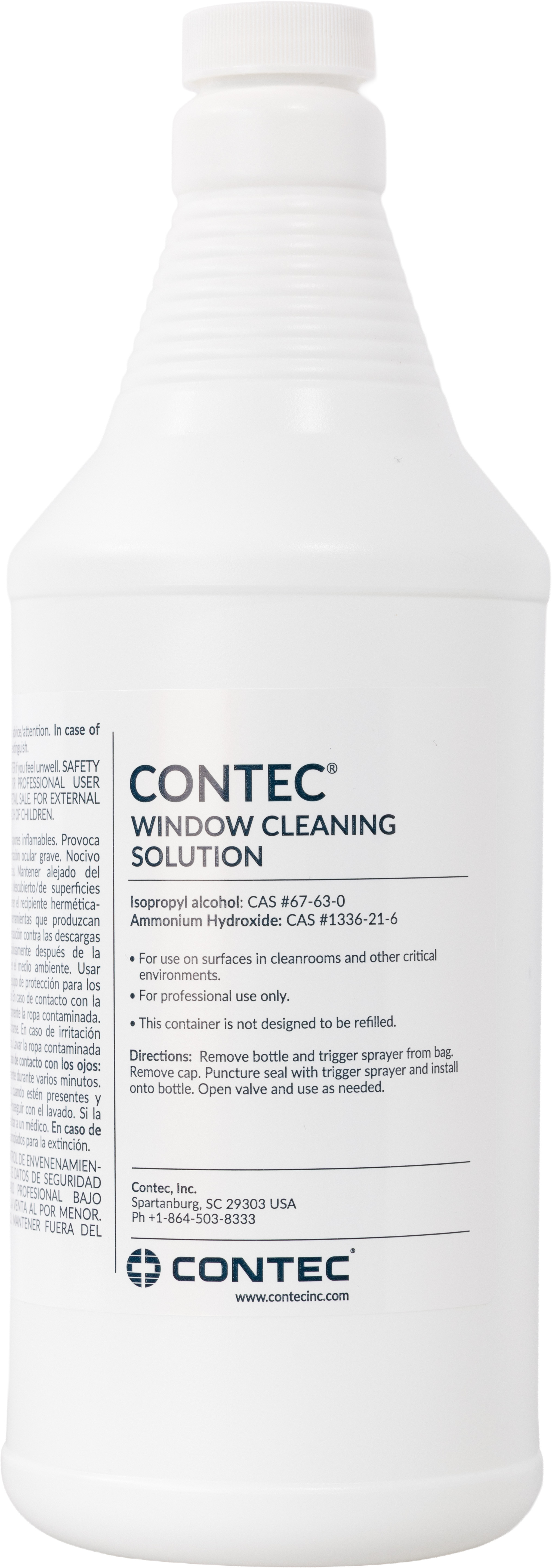 Disinfectants & Solutions | Contec Cleanroom